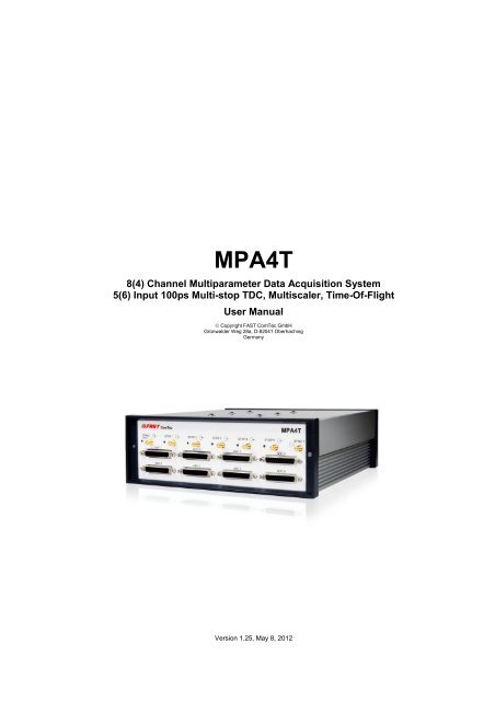 MPA4T - FAST Comtec