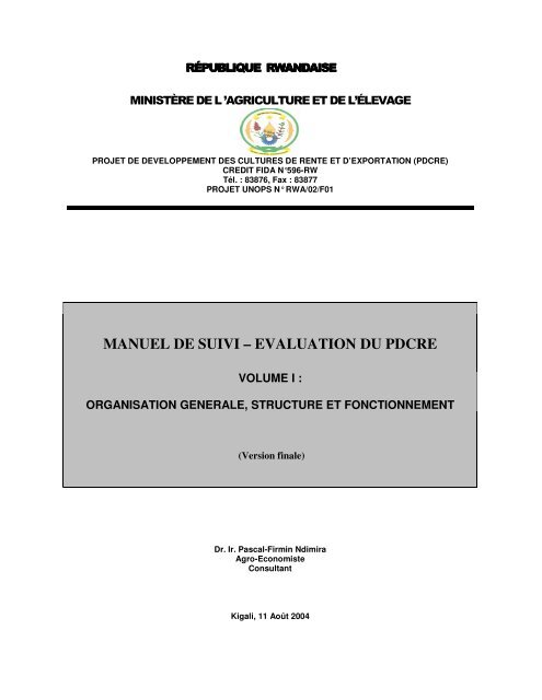 Estimation des frais de procédures à Madagascar (Avril 2011)