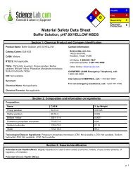 Material Safety Data Sheet Acetic Acid MSDS