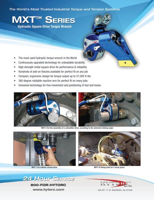 MXTâ ¢ SERIES - HYTORC