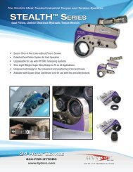 MXT and SA CHARTs NM - HYTORC