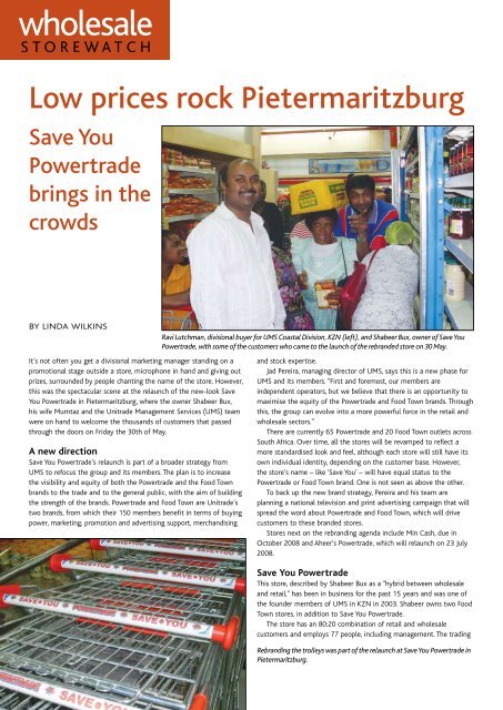 Save You Powertrade Pietermaritzburg - Supermarket.co.za