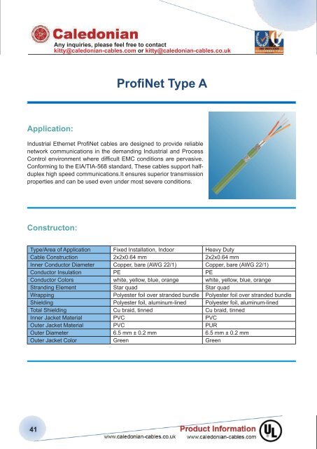ProfiNet Type A