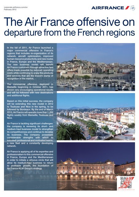 Download the complete press kit in pdf format - Air France