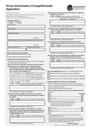 Dangerous Goods Driver Licence Application - Queensland ...