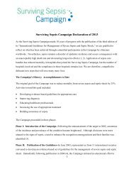 Individual Chart Measurement Tool: - Surviving Sepsis Campaign