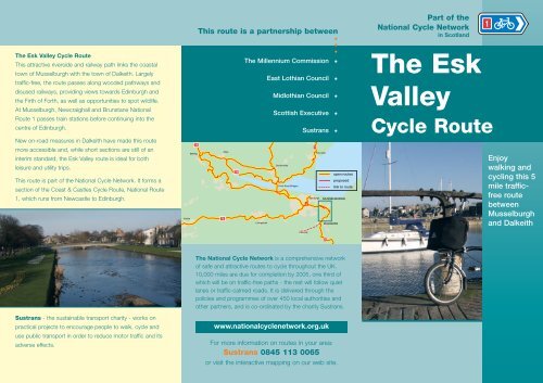 Esk Valley Cycle Route Leaflet - Sustrans