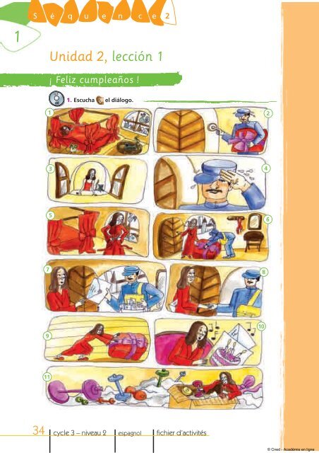 Unidad 2, lección 1 - Académie en ligne