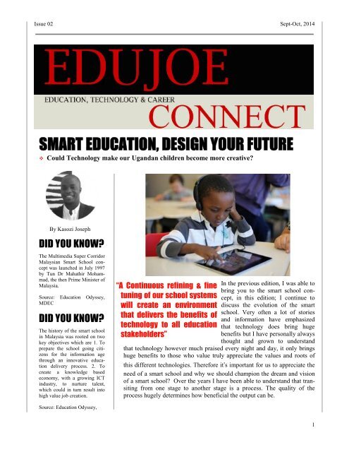 SMART EDUCATION, DESIGN YOUR FUTURE