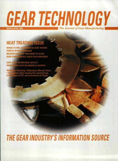 Download PDF - Gear Technology magazine