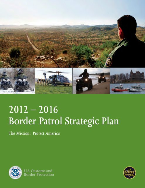 Border Patrol Strategic Plan 2012 â 2016 - CBP.gov