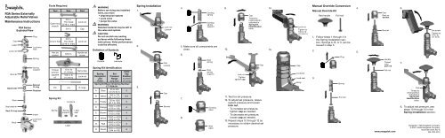 R3A Series Externally Adjustable Relief Valves ... - Swagelok