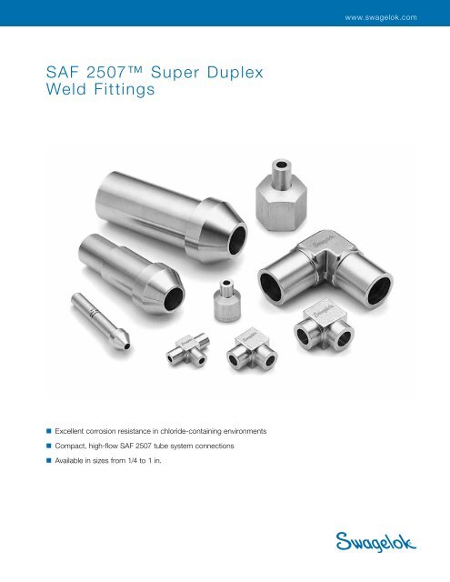 SAF 2507â ¢ Super Duplex Weld Fittings (MS-01-173 ... - Swagelok