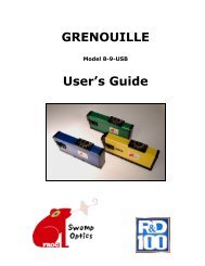 grenouille 15-100 - Swamp Optics