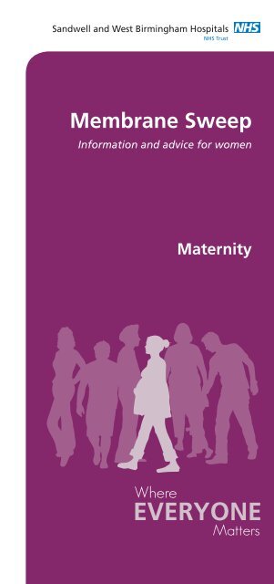 Membrane Sweep - Sandwell & West Birmingham Hospitals