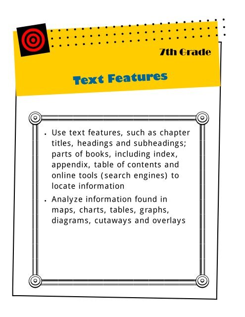7th -text features