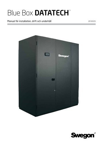 Aerazione forzata: Swegon blue box