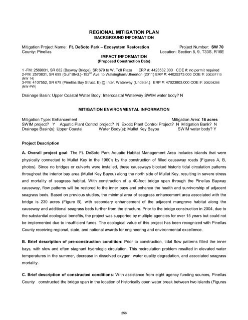 REGIONAL MITIGATION PLAN