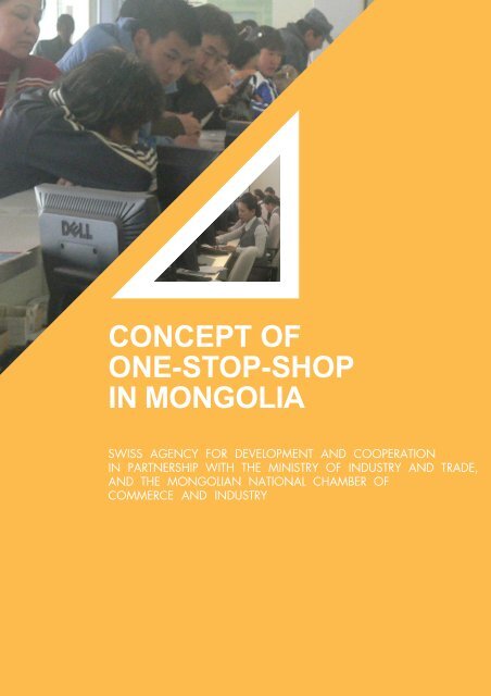 Concept of One-Stop-Shop