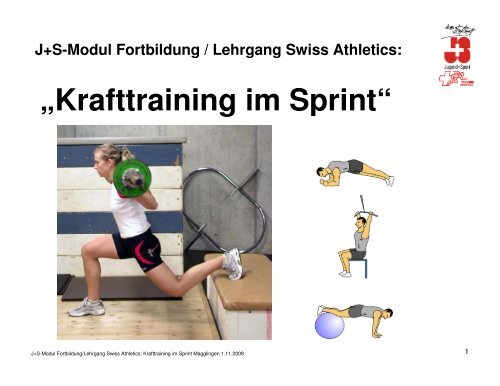 Kraft im Sprint
