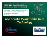 Wafer Level ESD Probe Card Solutions - Semiconductor Wafer Test ...