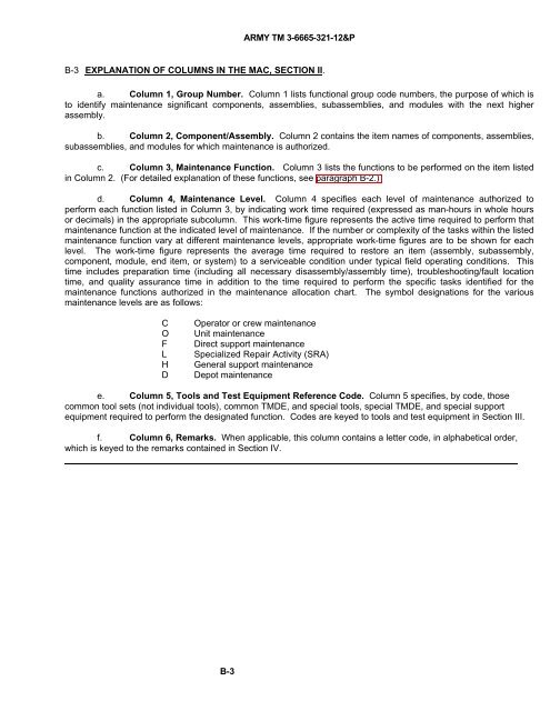 ARMY TM 3-6665