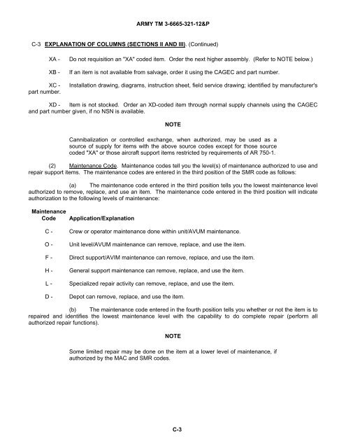 ARMY TM 3-6665