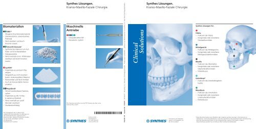 Clinical Solutions - Synthes