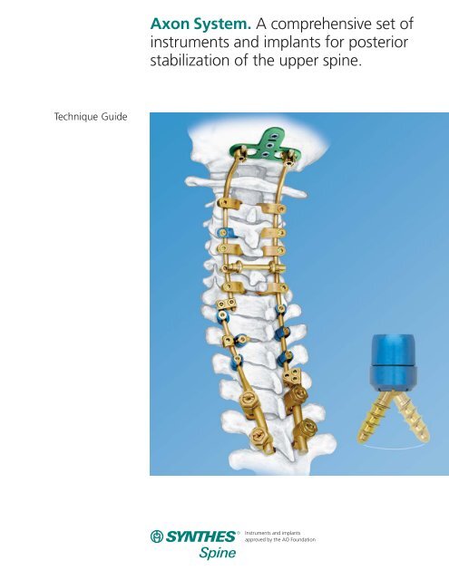 Axon System Technique Guide - Synthes