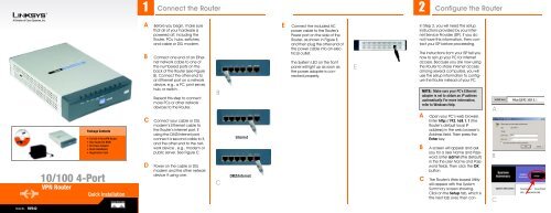 10/100 4-Port VPN Router â ¢ User Guide