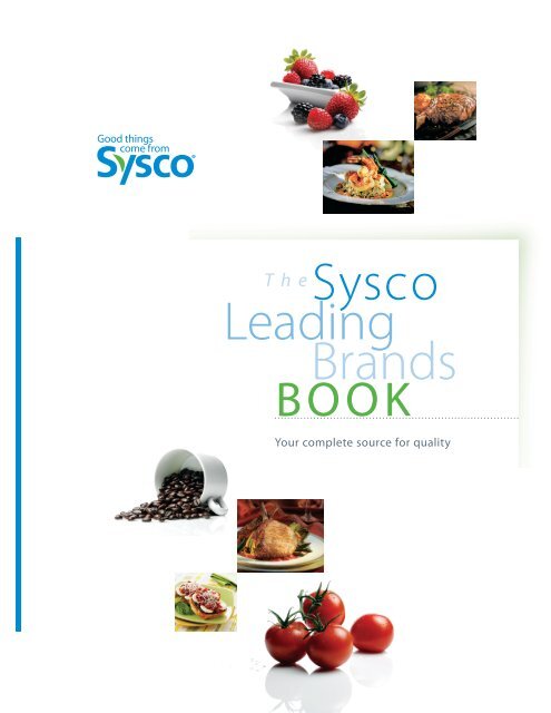 Leading Brands - Sysco Vancouver