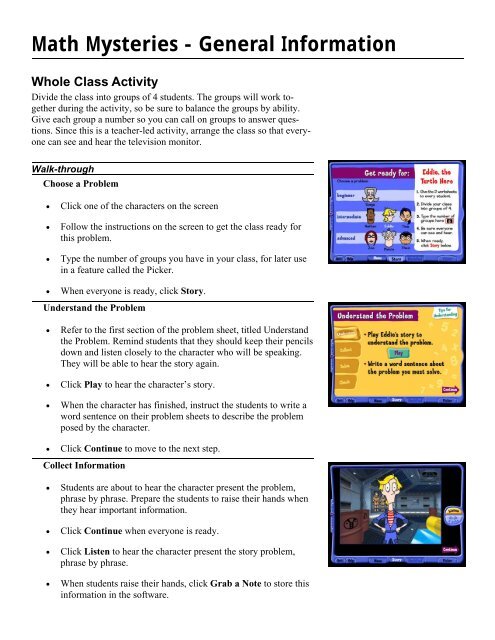 Math Mysteries - Measurement