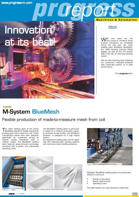 progress Report ENG 01/2014