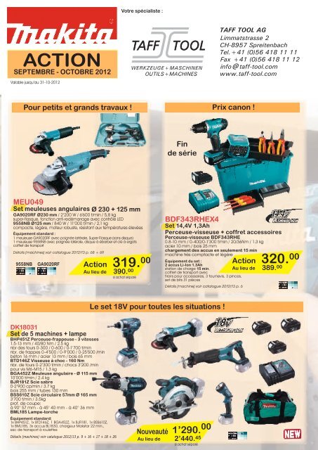 ACTION - Taff Tool AG