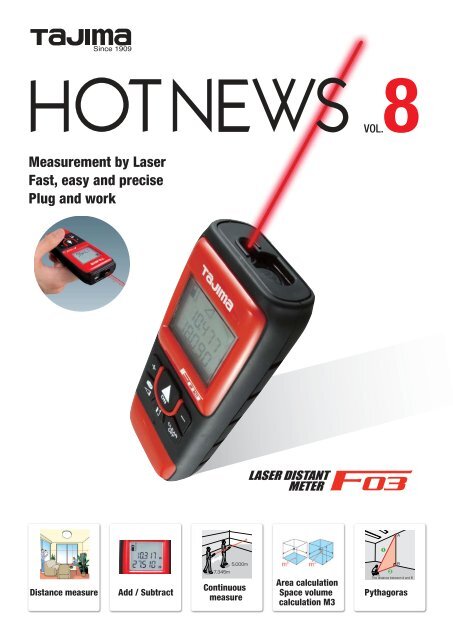 Measurement by Laser Fast, easy and precise Plug and ... - tajima ag