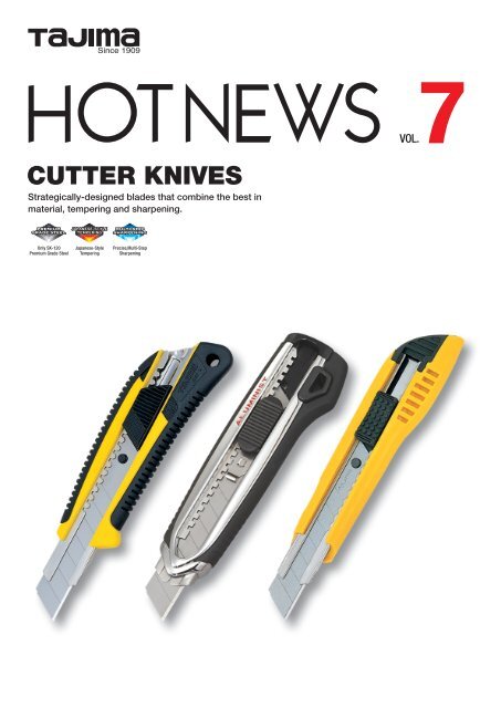 CUTTER KNIVES THE TAJIM - tajima ag