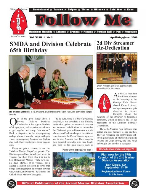 Follow Me - Second Marine Division Association