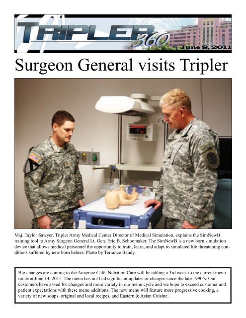 Surgeon General visits Tripler - Tripler Army Medical Center - U.S.