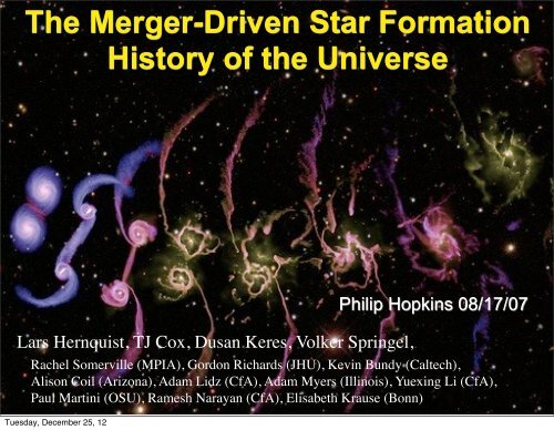 The Merger-Driven Star Formation History of the Universe
