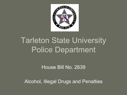 Tarleton State University Police Department