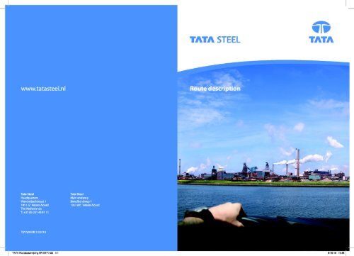 Route map - IJmuiden Technology Centre - Tata Steel