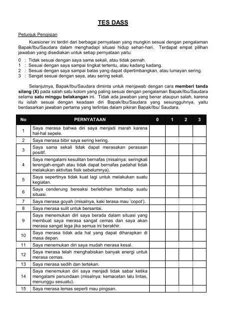 TES DASS - Asian Health Services