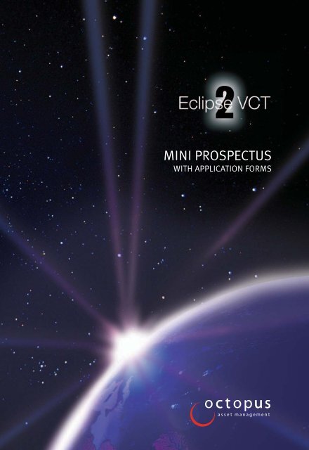 MINI PROSPECTUS - The Tax Shelter Report