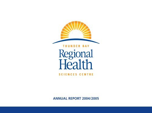 Board of Directors - Thunder Bay Regional Health Sciences Centre