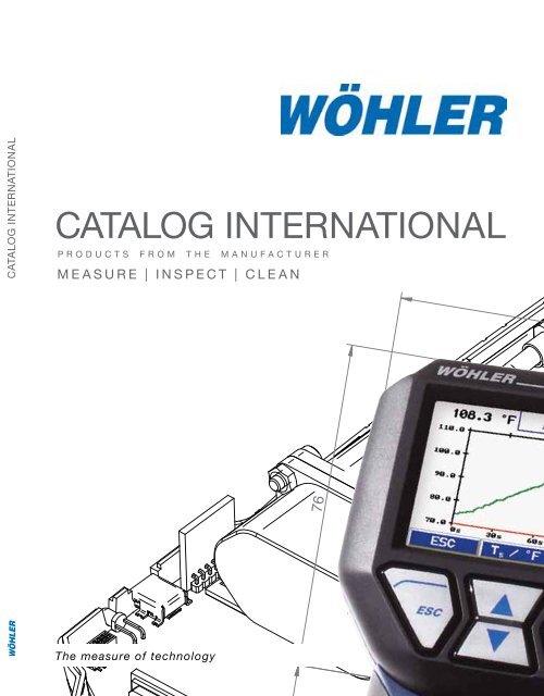 Catalog International 2012 - Wohler USA