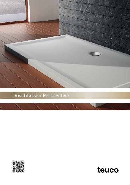 Katalog Duschtassen Perspective - Teuco