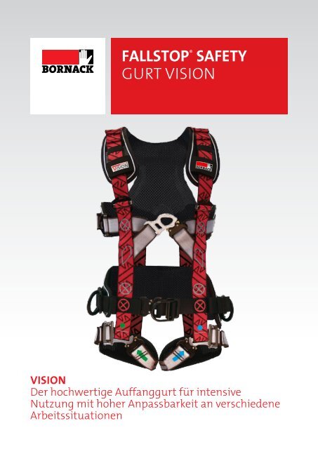 FALLSTOP® SAFETY GURT VISION - Bornack
