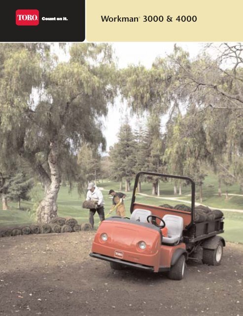 Workman® 3000 & 4000 - Toro