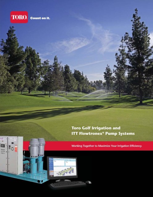 Toro Golf Irrigation and ITT Flowtronex® Pump Systems