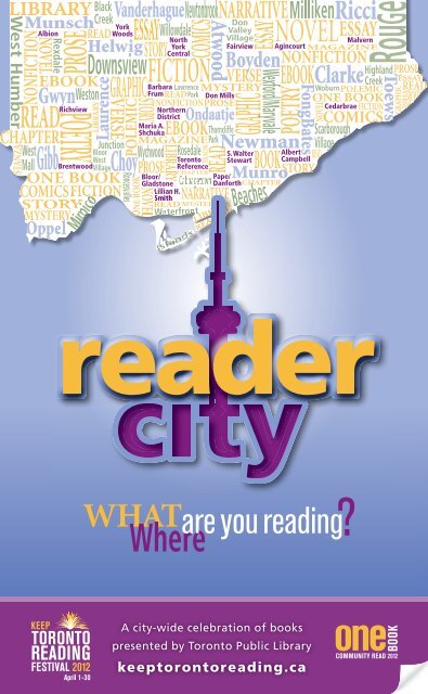 Download Program Guide (PDF) - Toronto Public Library